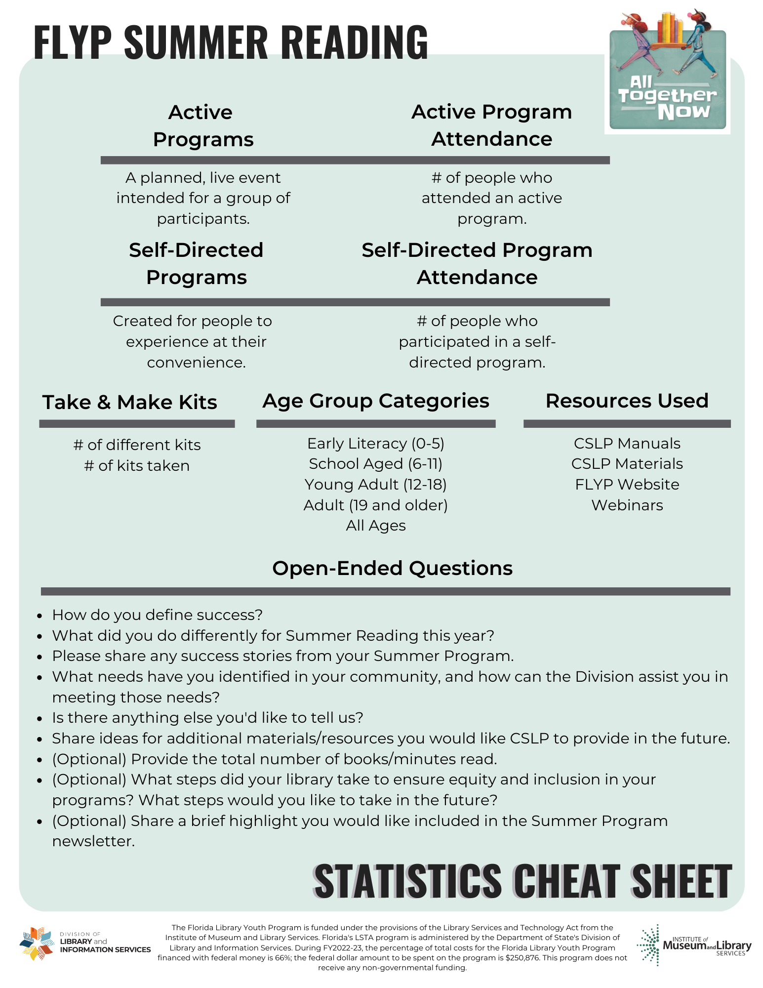 Summer Program - Division of Library and Information Services - Florida ...